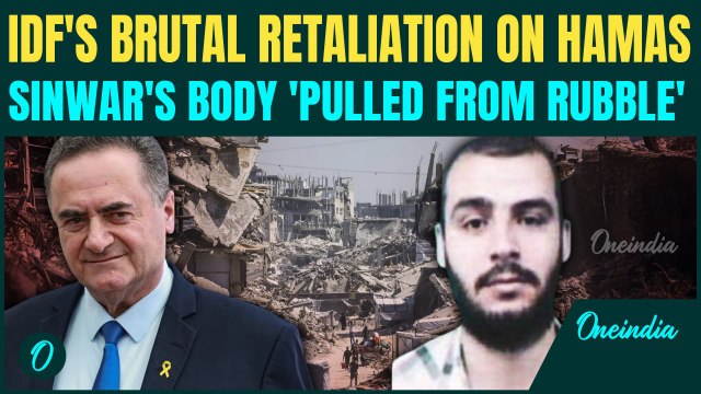Hamas Chief Muhammad Sinwar’s BODY FOUND After Brutal IDF Tunnel Strike ...