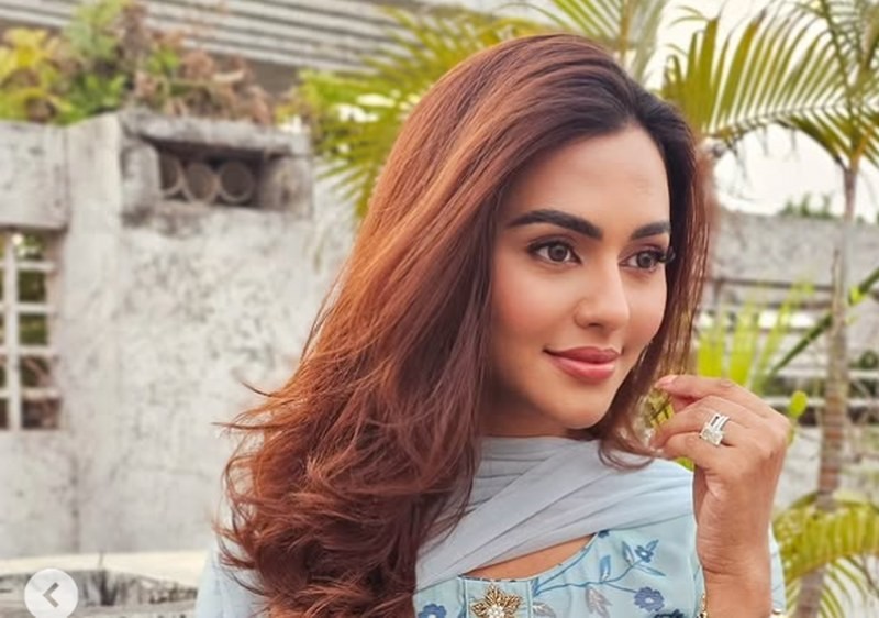 Bangladeshi actress Nusraat Faria, who played Sheikh Hasina onscreen ...