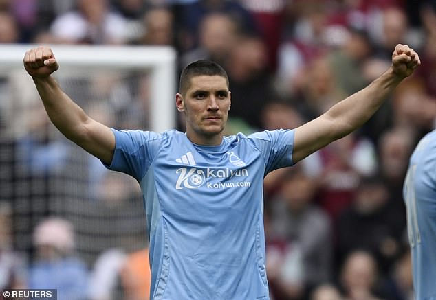 West Ham 1-2 Nottingham Forest: Morgan Gibbs-White and Nikola ...