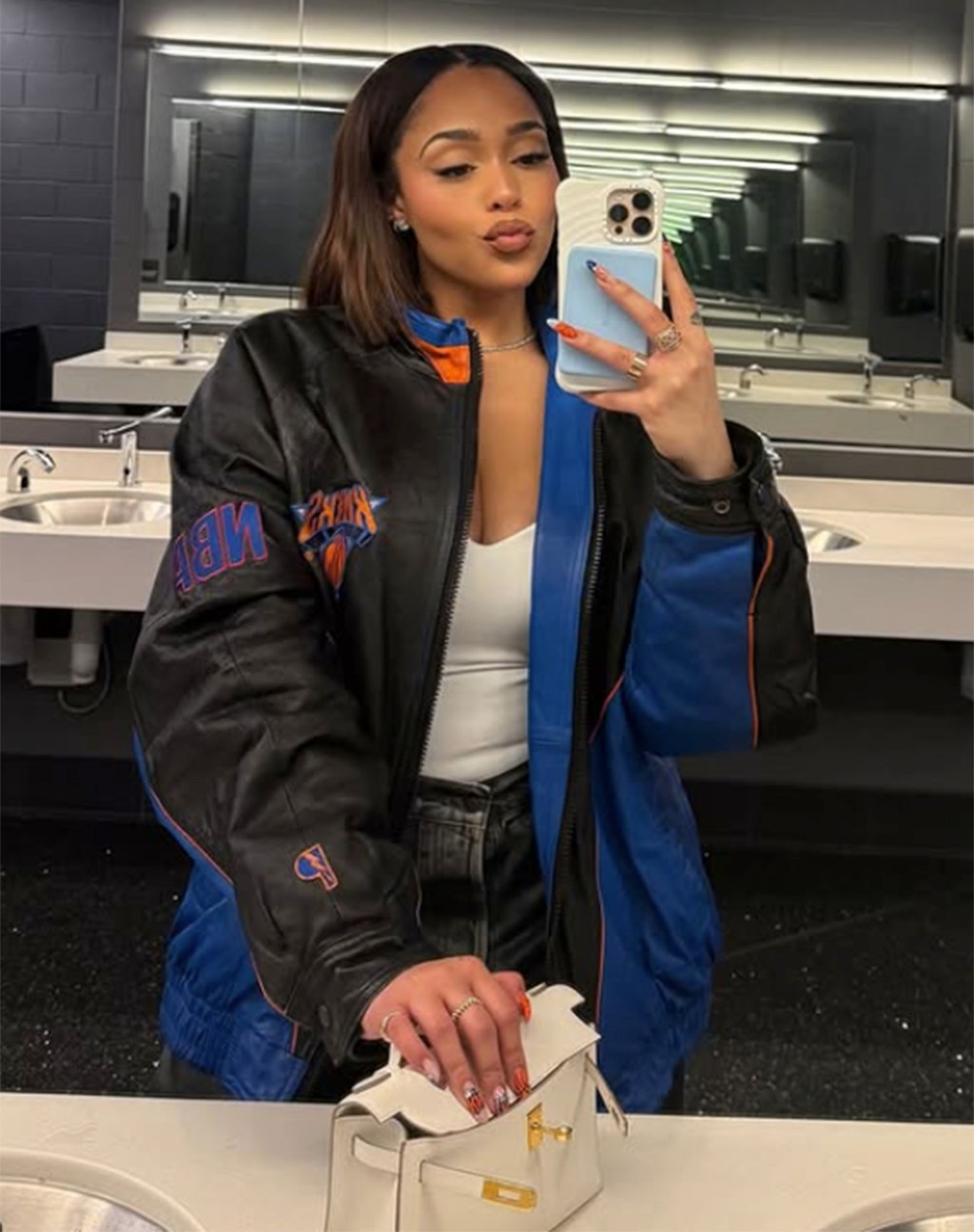 Karl-Anthony Towns’ girlfriend Jordyn Woods recaps Knicks’ epic playoff ...