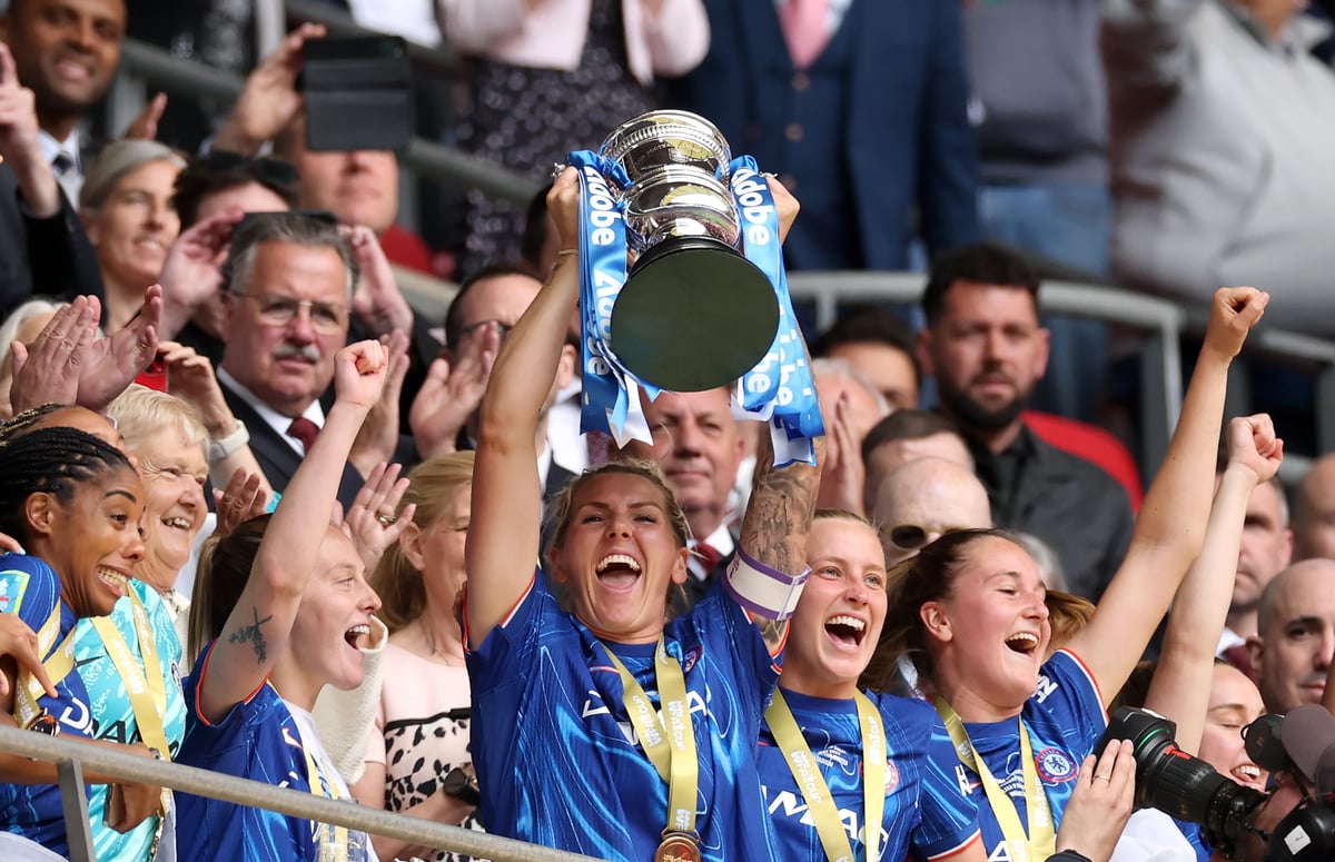 Chelsea beat Manchester United in Women’s FA Cup final as Sandy ...