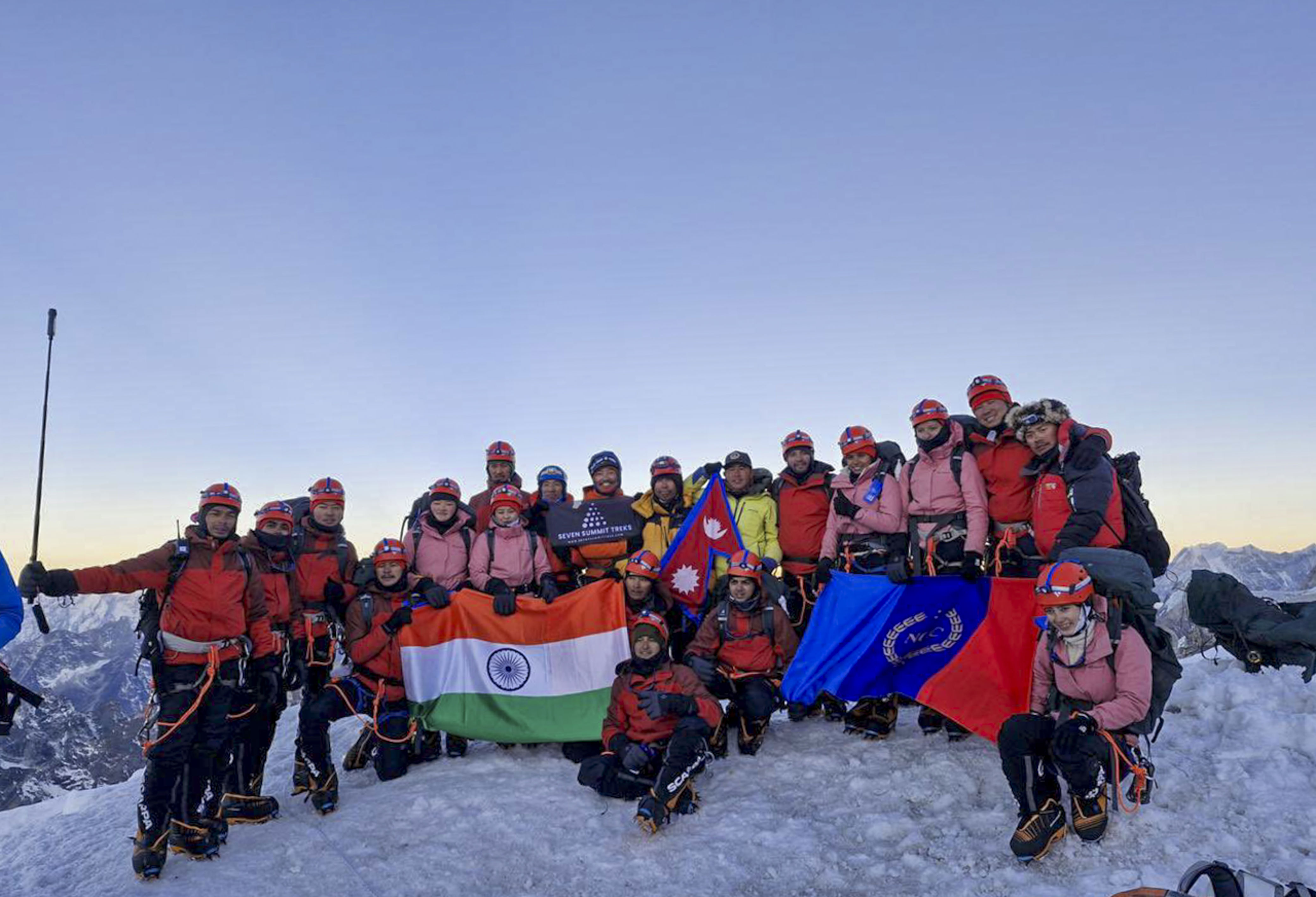 NCC expedition team summits Mt Everest