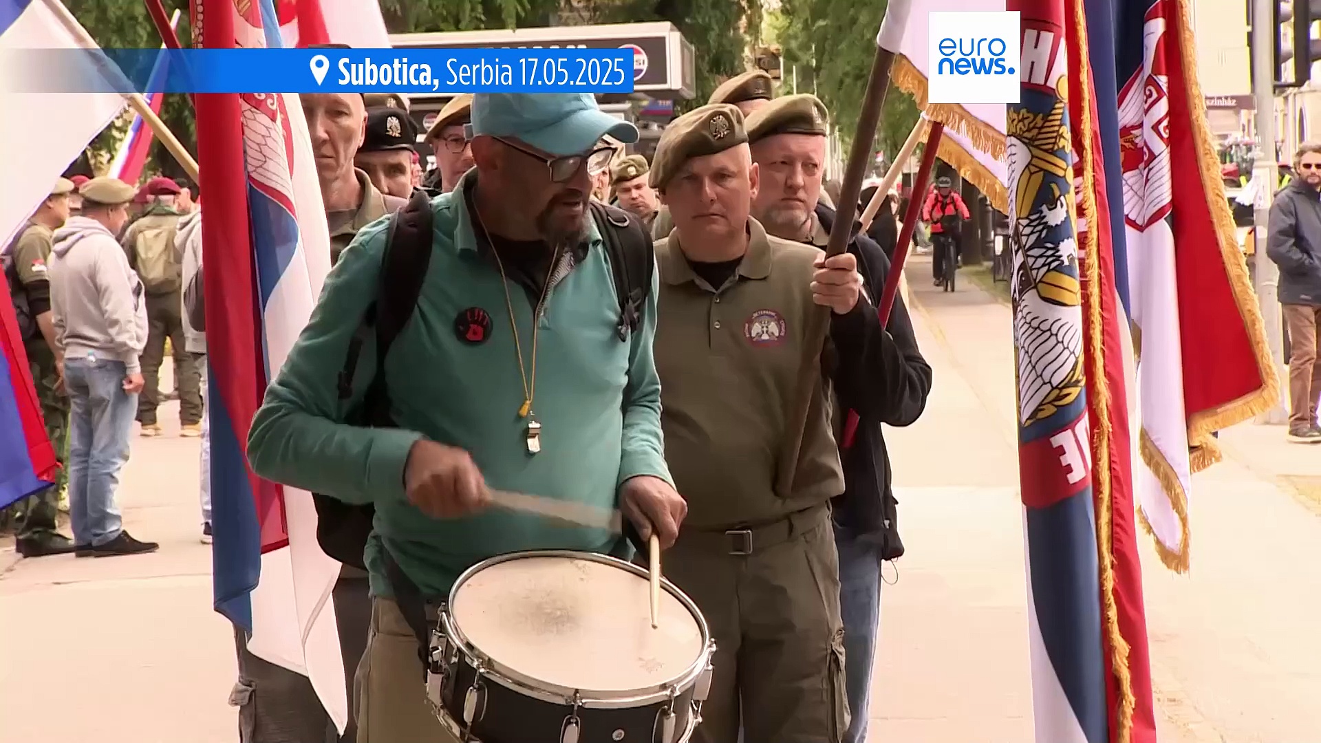 Thousands of Serbians join Subotica protest demanding justice for Novi ...