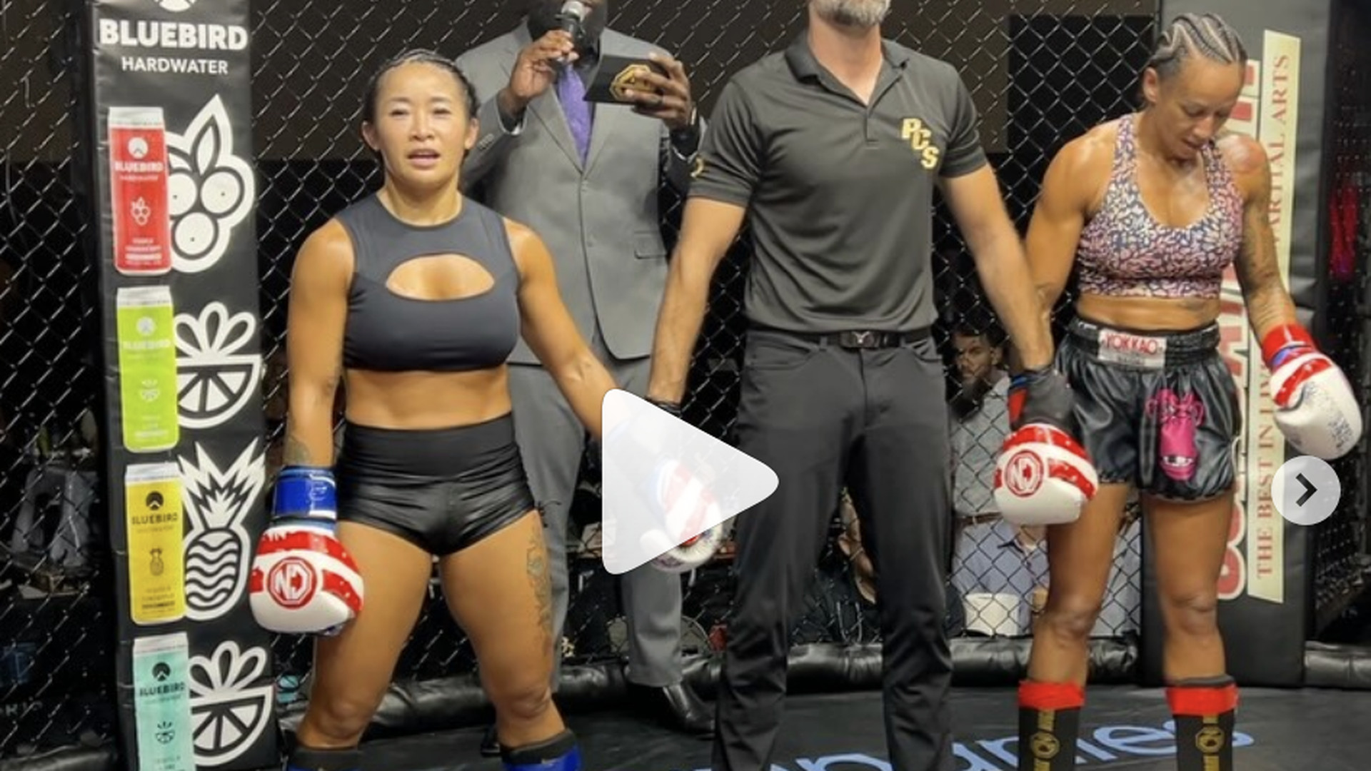TNA’s Lei Ying Lee (aka Xia Li) wins MMA debut