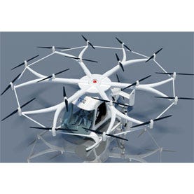 Blade Runner: 18-Rotor "Volocopter" Moving from Concept to Prototype