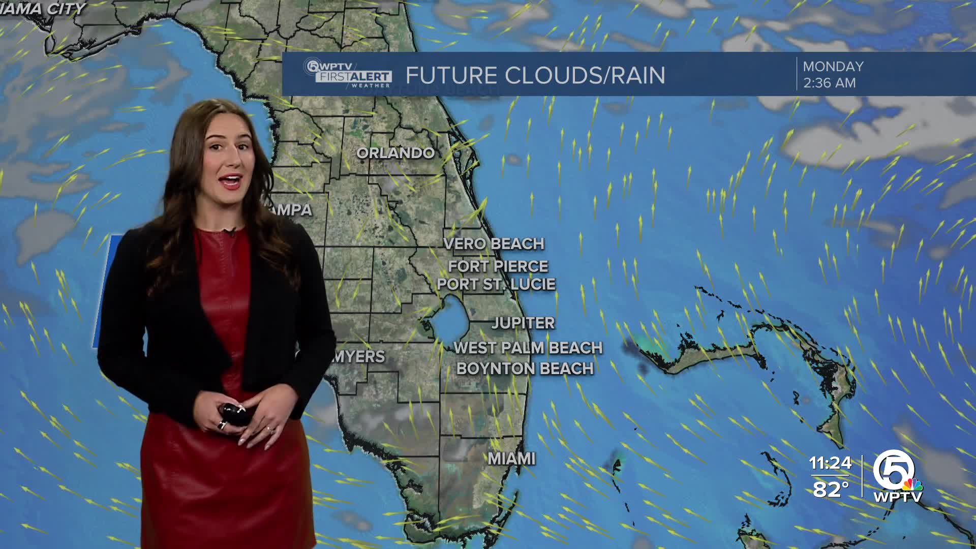 WPTV First Alert Weather Forecast for Evening of May 18, 2025