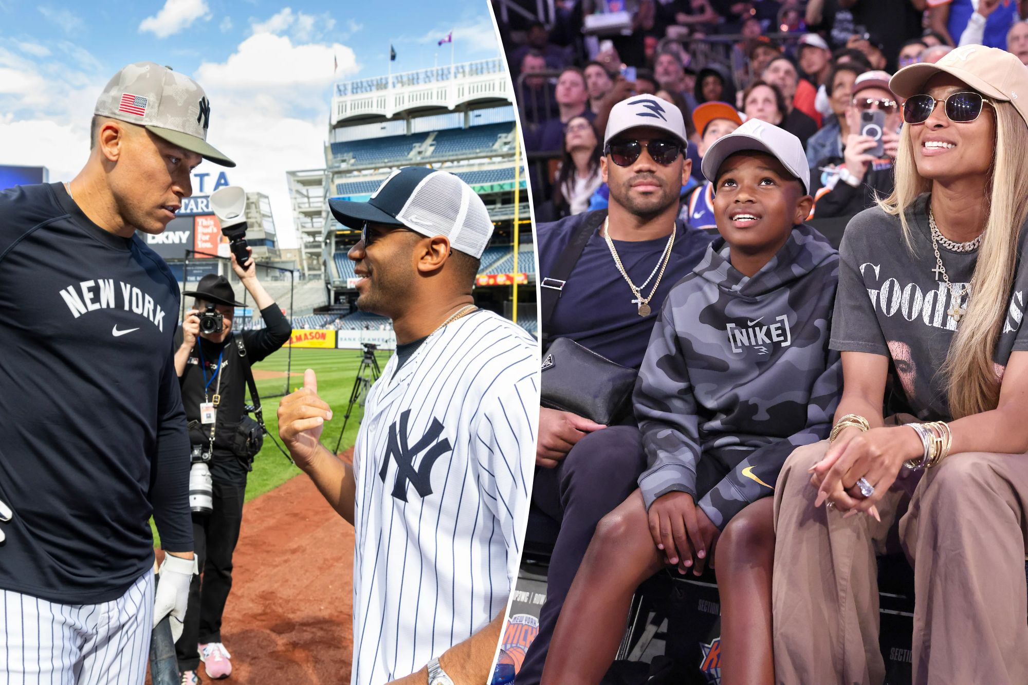 Russell Wilson feeling ‘part of New York now’ as he takes in Knicks ...