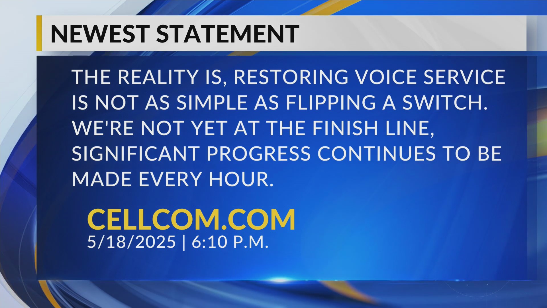 'Not as simple as flipping a switch': Cellcom provides another update ...