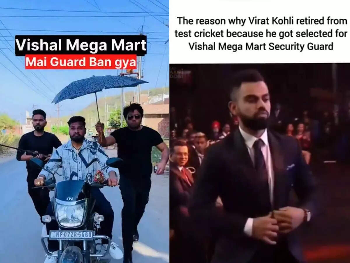 Vishal Mega Mart security guard job sparks meme fest. Netizens joke ...