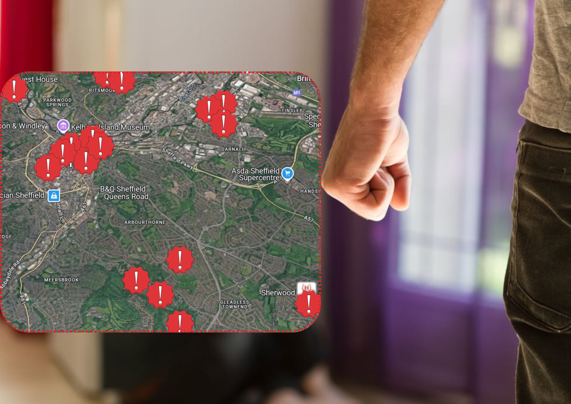 Sheffield crime 2025: 16 streets plagued by violence and sex offences ...