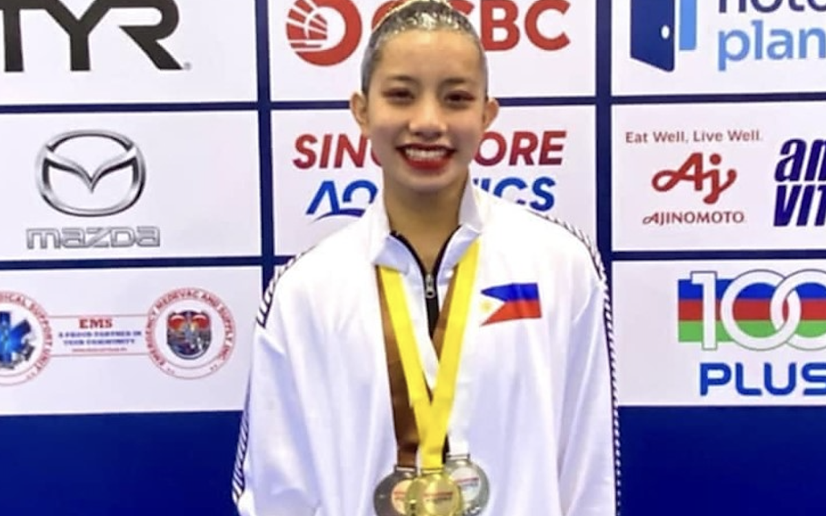 Francesca Tan bags 2 golds in US Artistic Swimming Regionals