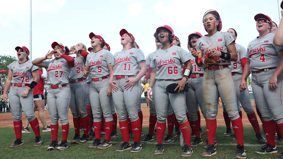 Nebraska Softball Run-Rules Southeastern Louisiana to Win the Baton ...
