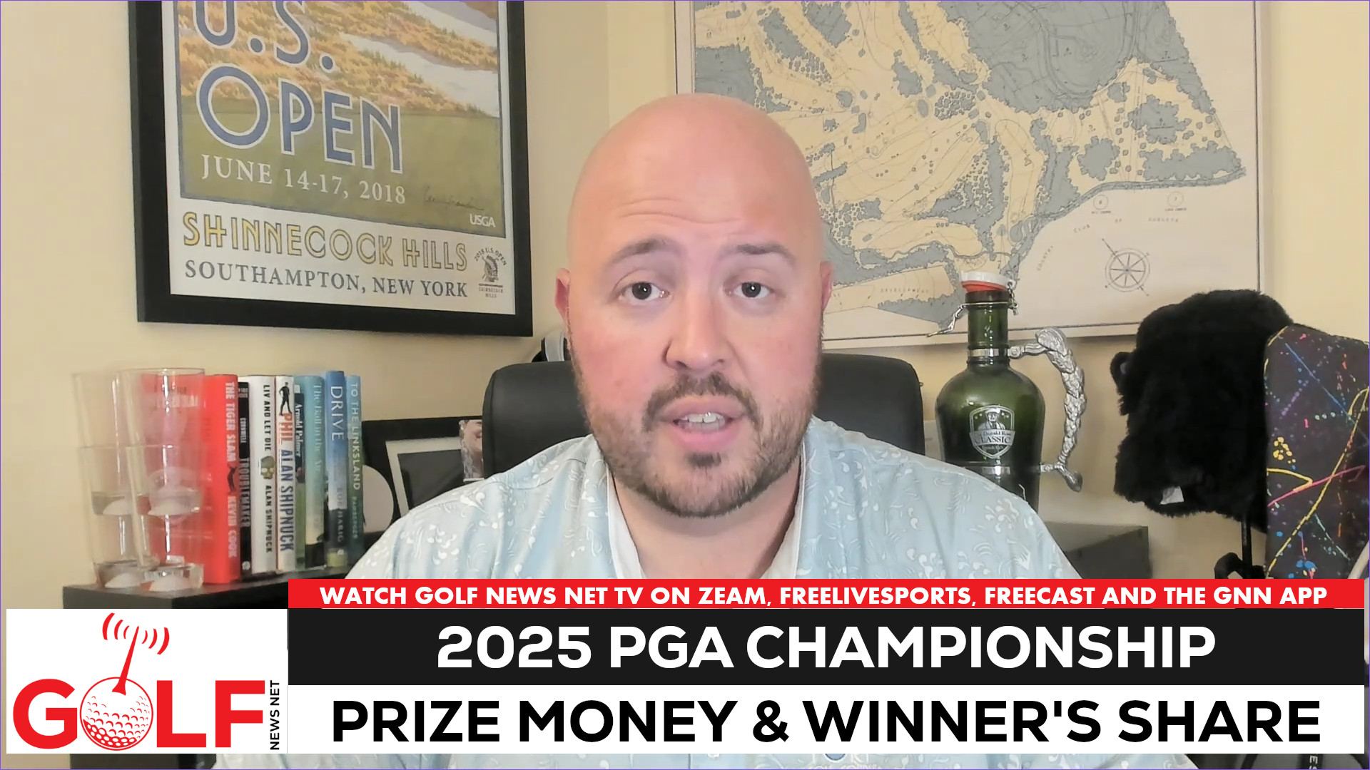 The 2025 PGA Championship purse and winner's share are major-sized