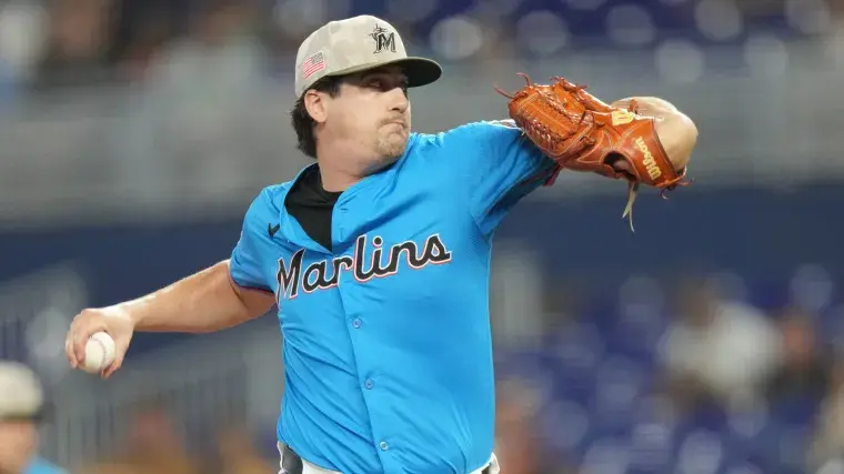 Ex-Guardians starting pitcher placed on waivers by the Miami Marlins