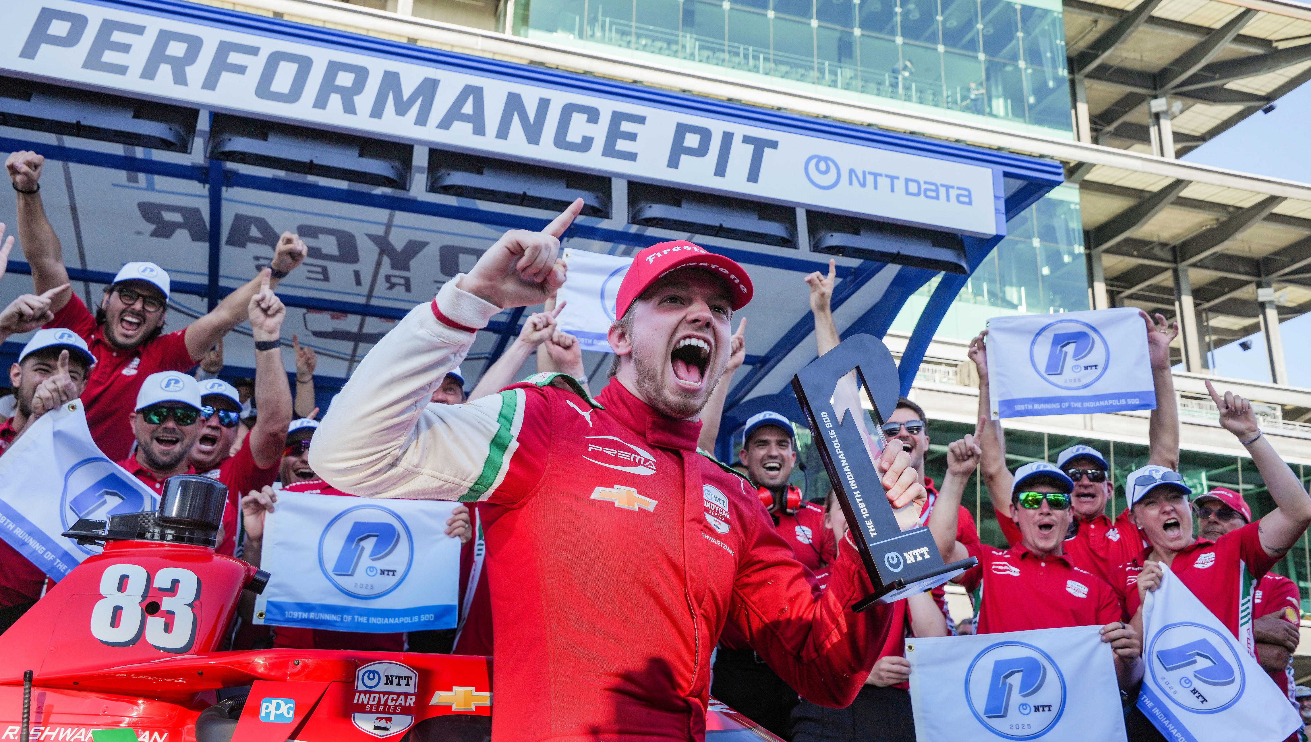 Robert Shwartzman becomes first rookie driver to win Indy 500 pole ...