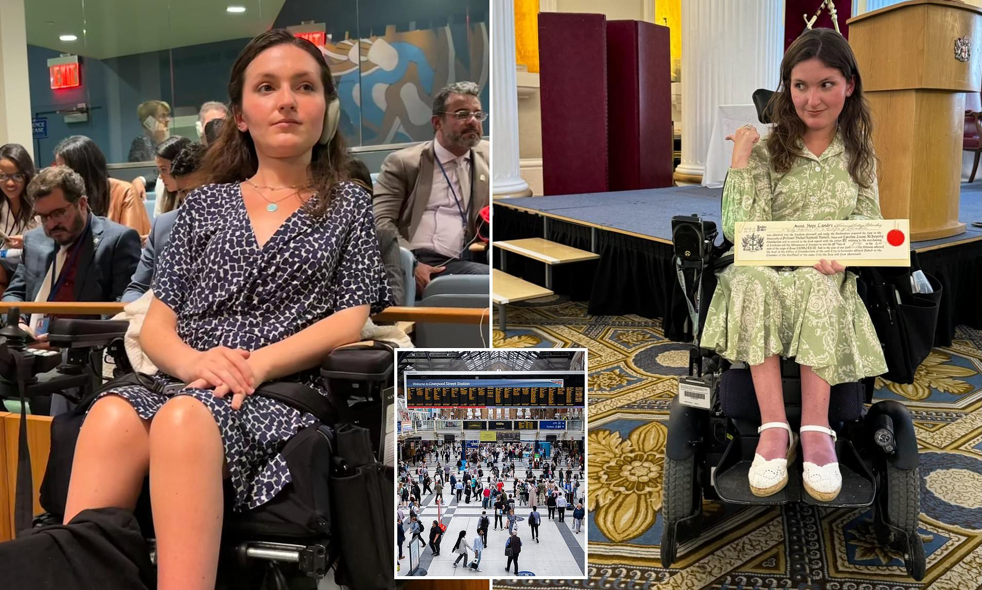 Disability activist left stuck on platform after staff 'called her rude ...