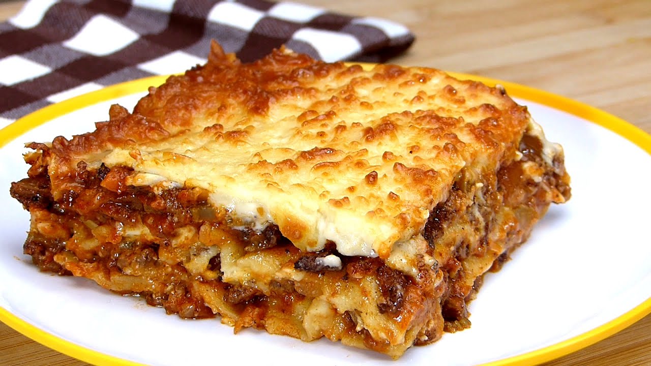 Lasaña de Carne; Deliciosa y Fácil ¡Nunca Falla!