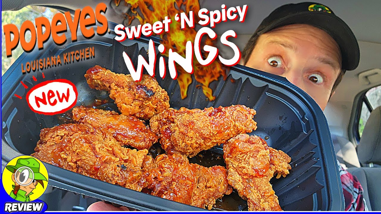 Popeyes® Sweet 'n Spicy Wings Review