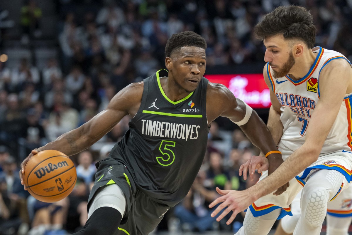 Anthony Edwards Makes Timberwolves Playoff History During Game 2 vs ...