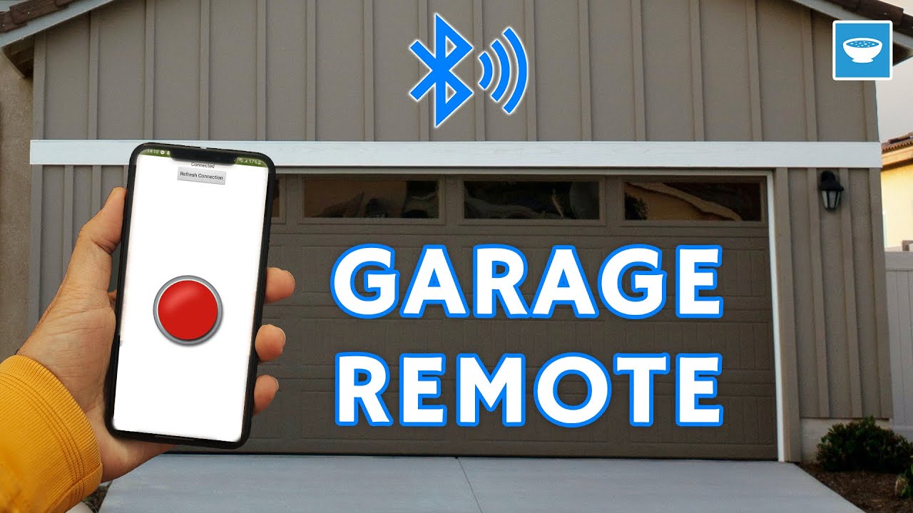Making a smart BLE receiver for my dumb garage door
