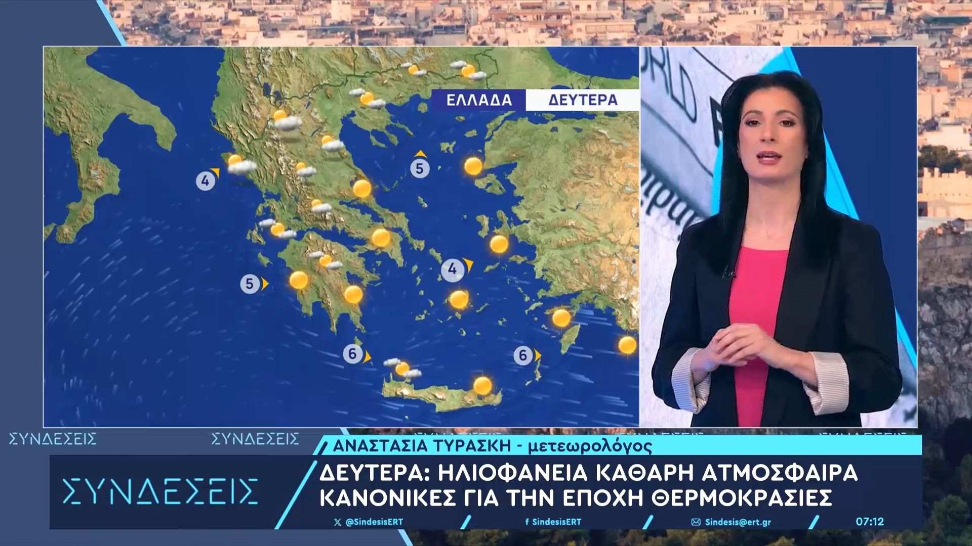 Καιρός: Εβδομάδα με καλοκαιρία και σταδιακή άνοδο της θερμοκρασίας ...