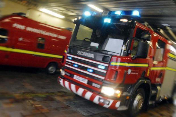 Nine fire engines race to tower block as blaze breaks out