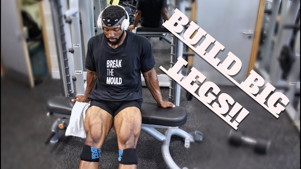 BUILD BIG LEGS WITH THIS WORKOUT | Full Quads/Hamstrings/Calves Routine