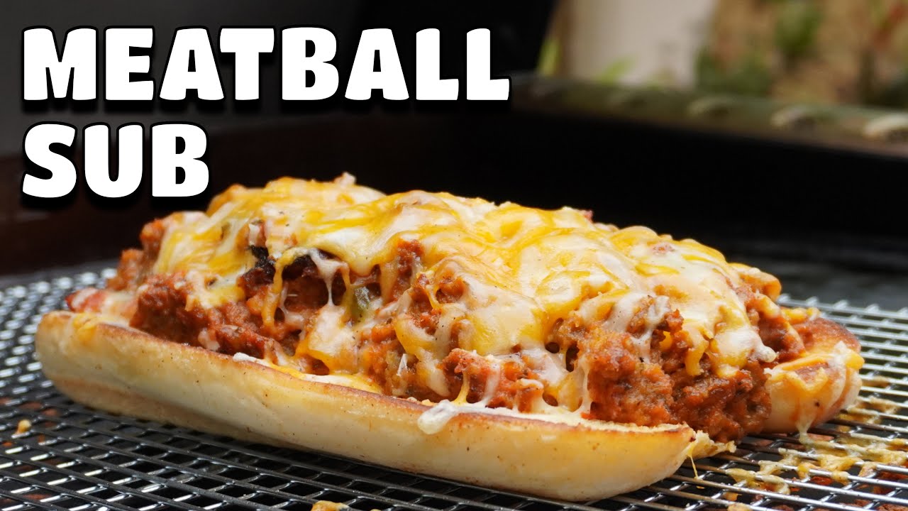 Step-by-Step Cheesy Meatball Sub on the Blackstone