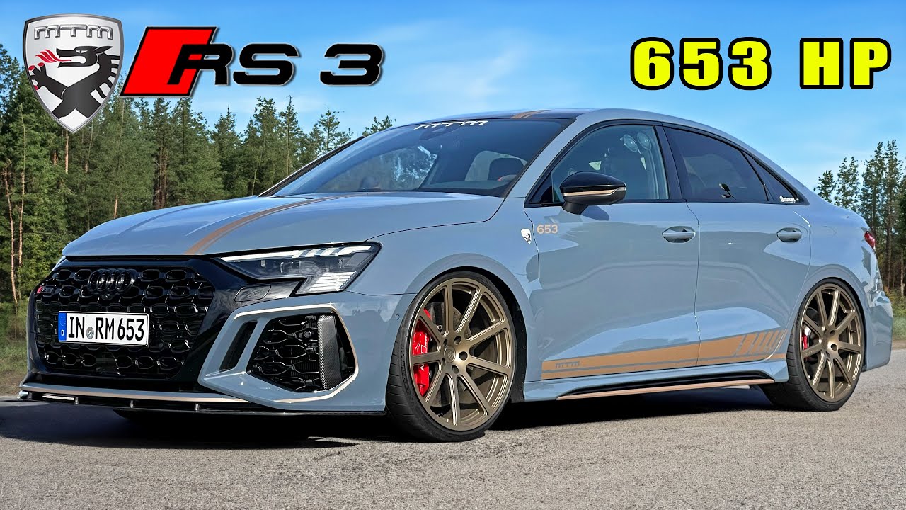 Audi RS3 MTM 8Y – 653CV su Autobahn! POV + Recensione 🔥🏁