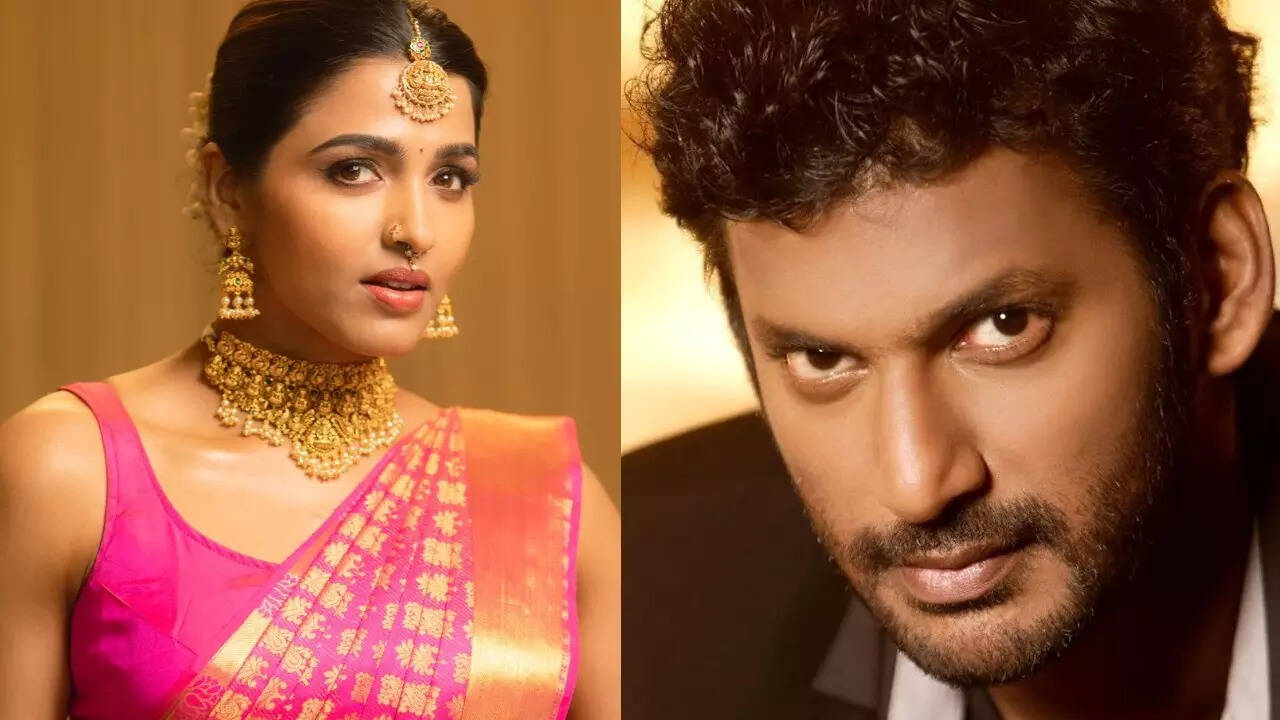 Vishal to tie the knot? Buzz grows over wedding with actress Sai Dhanshika