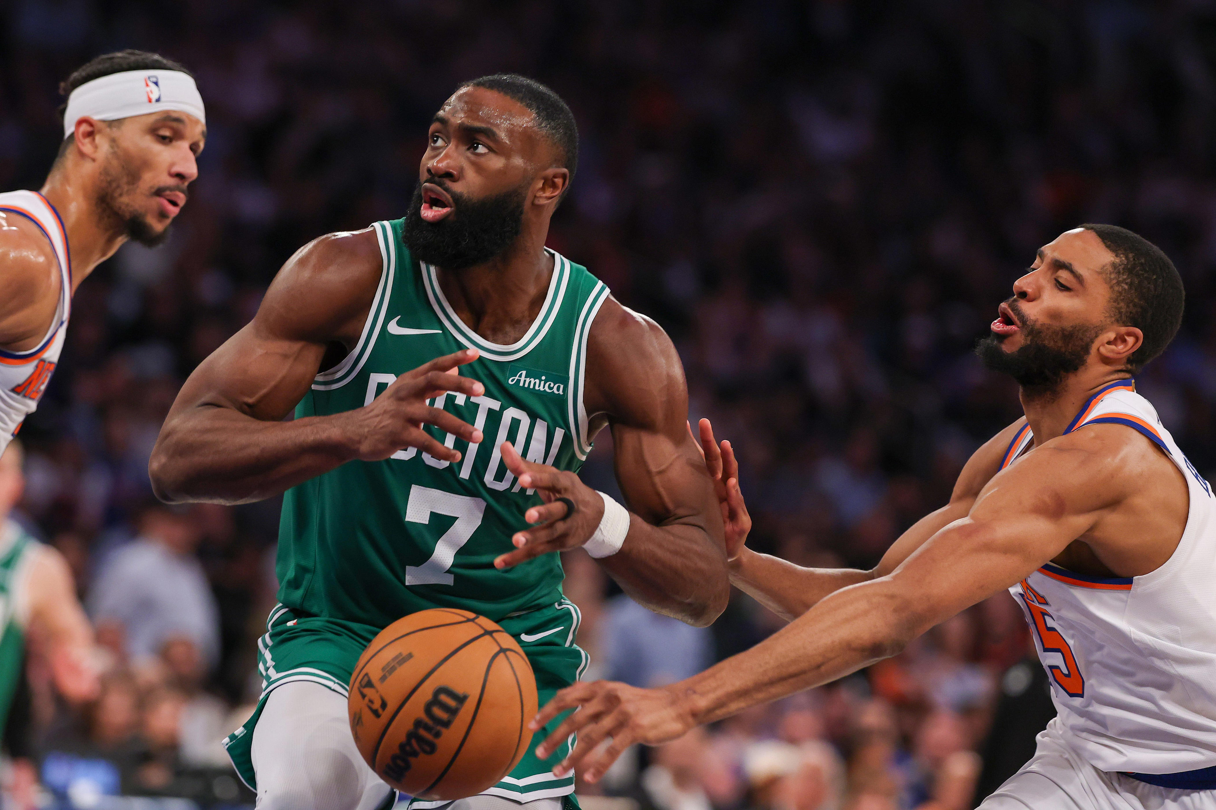 Jaylen Brown: Boston Celtics 'losing to the Knicks feels like death'