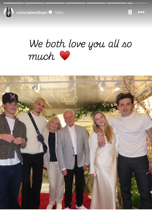 Victoria Beckham shares emotional family message after son Brooklyn ...