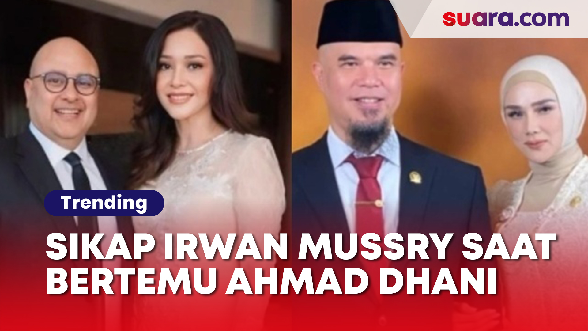Sikap Asli Irwan Mussry Saat Bertemu Langsung Ahmad Dhani dan Mulan Jameela Jadi Omongan