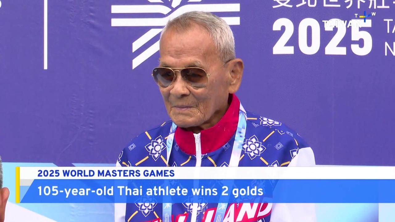 105 Year Old Thai Man Wins Gold At World Masters Games In Taipei