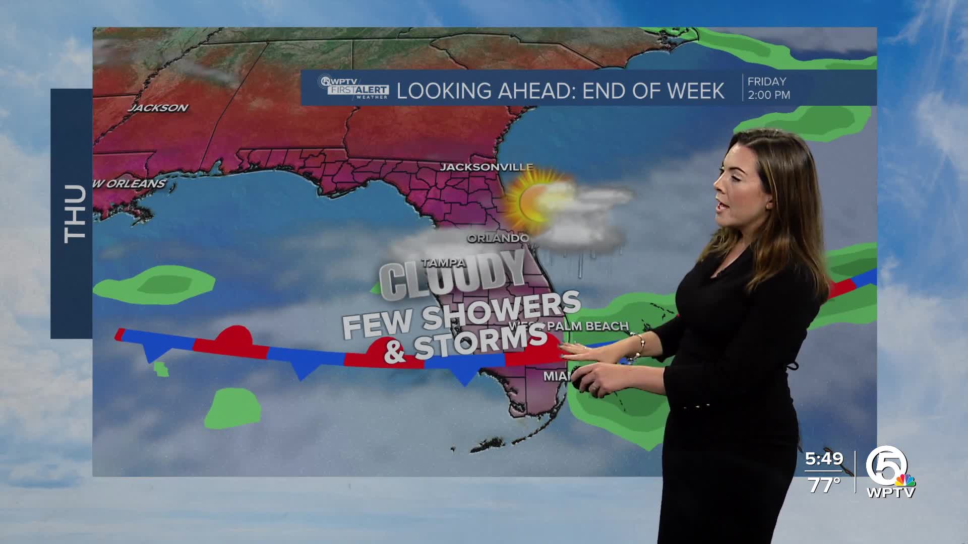 WPTV First Alert Weather forecast, morning of May 19, 2025