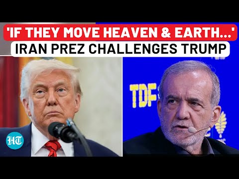 Speech: Trump Gets Chilling Warning as Iran's President Throws Down ...