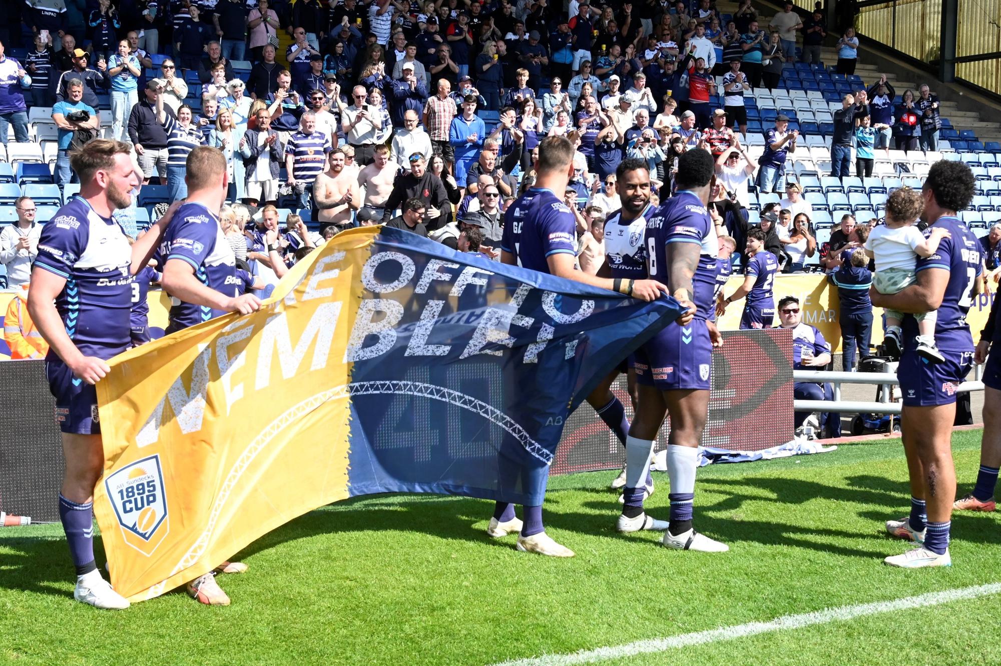 IN PICTURES: Featherstone Rovers are on their way to Wembley with semi ...