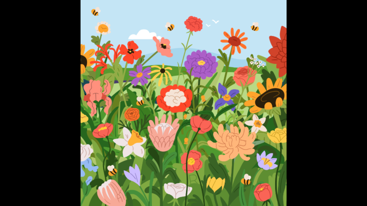 Optical Illusion: Spot The Letter 'T' Among Flowers In Under 10 Seconds!