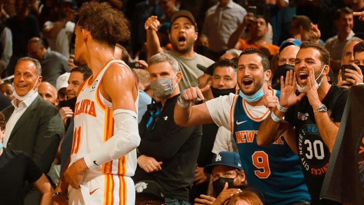 Trae Young Taking Shots at Knicks Fans Comes Back to Bite Him: “Begging ...