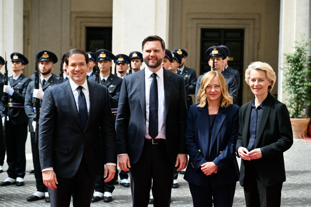 JD Vance gives Pope Leo XIV a gift from his hometown — and an invite to ...