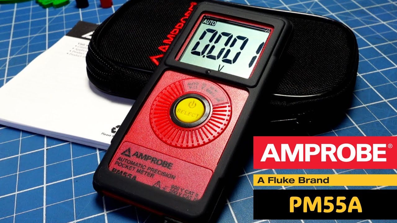 Amprobe PM55A - Minúsculo Multímetro de quem inventou o amperímetro sem ...