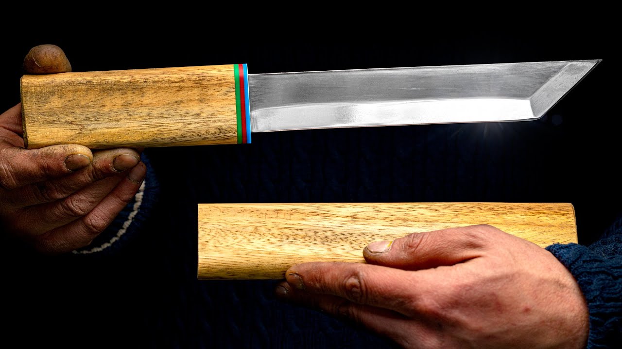 Crafting a Tiny Yet Deadly Katana - A Relaxing Journey