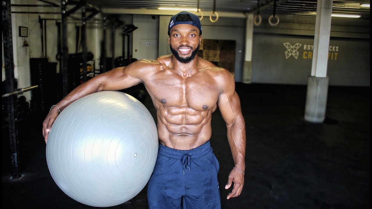 Brutal abs & core workout with a stability ball | Full workout & my top ...