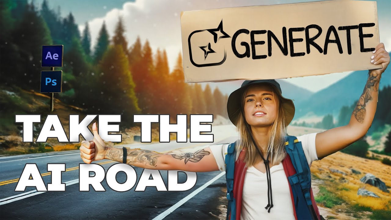 Using After Effects Content-Aware Fill with Generative Fill: AI Video Tutorial