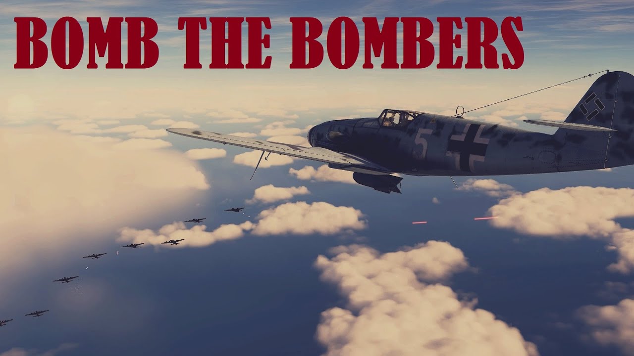 Fighters Dropping Bombs on Bombers - WWII’s Wildest Move