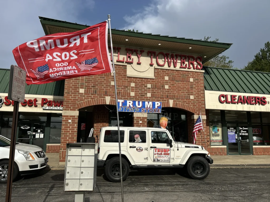 Owner of Trump-themed shop says local officials are targeting her business