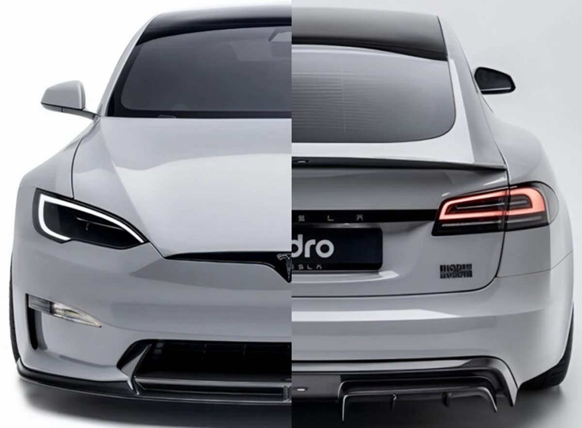 ADRO’s Kit Turns the Tesla Model S Plaid Into a Supercar Slayer