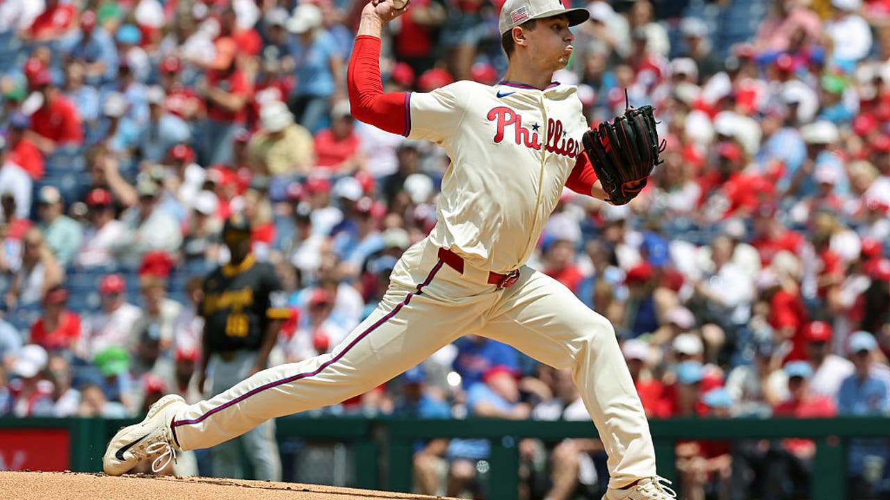 Mick Abel wins big league debut, strikes out 9 to lead Phillies over ...