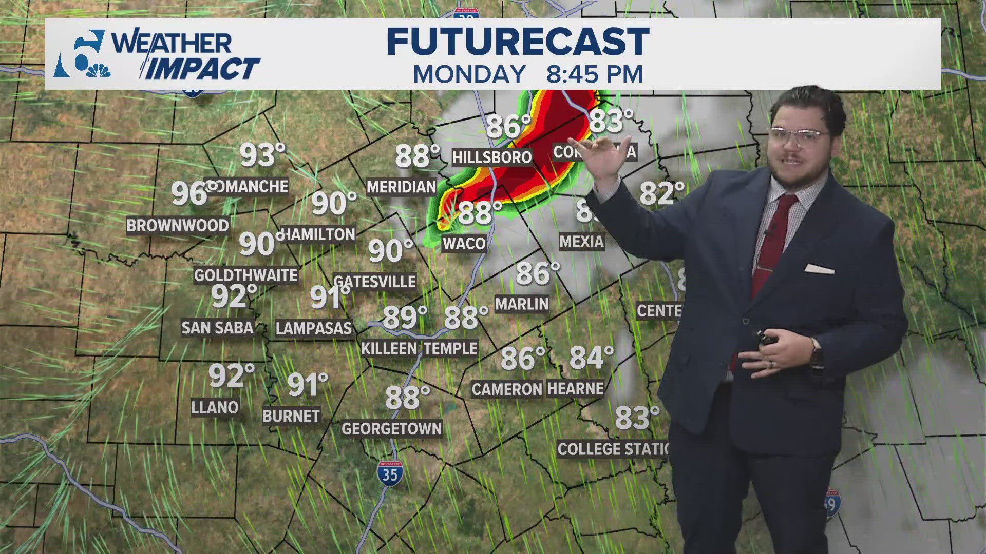 Storms possible today, temperatures continue to rise | Central Texas Forecast