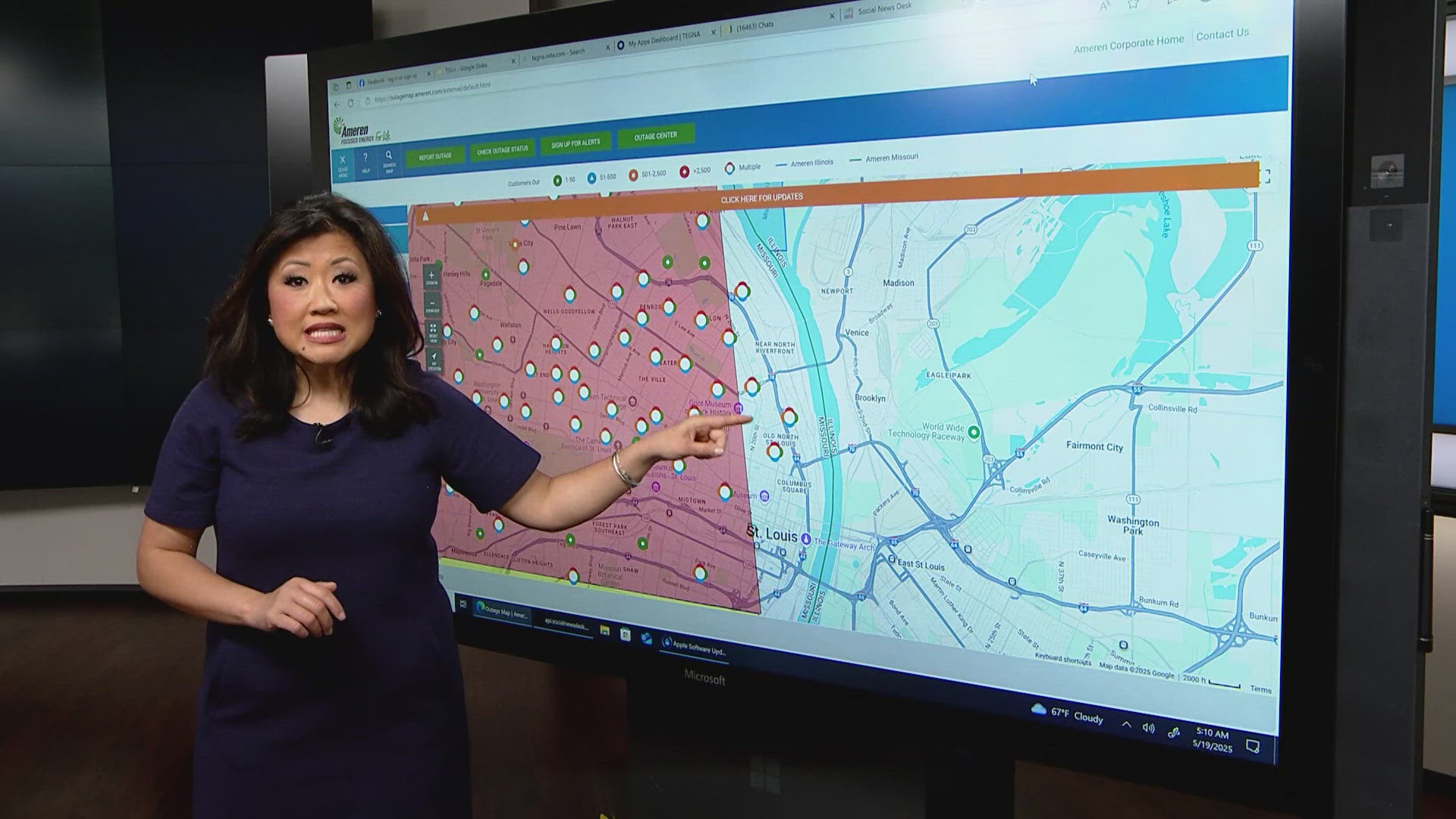 Thousands remain without power after Friday storms in St. Louis